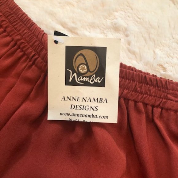 ANNE NAMBA | Pants & Jumpsuits | Anne Namba Designs Classic 0 Silk ...